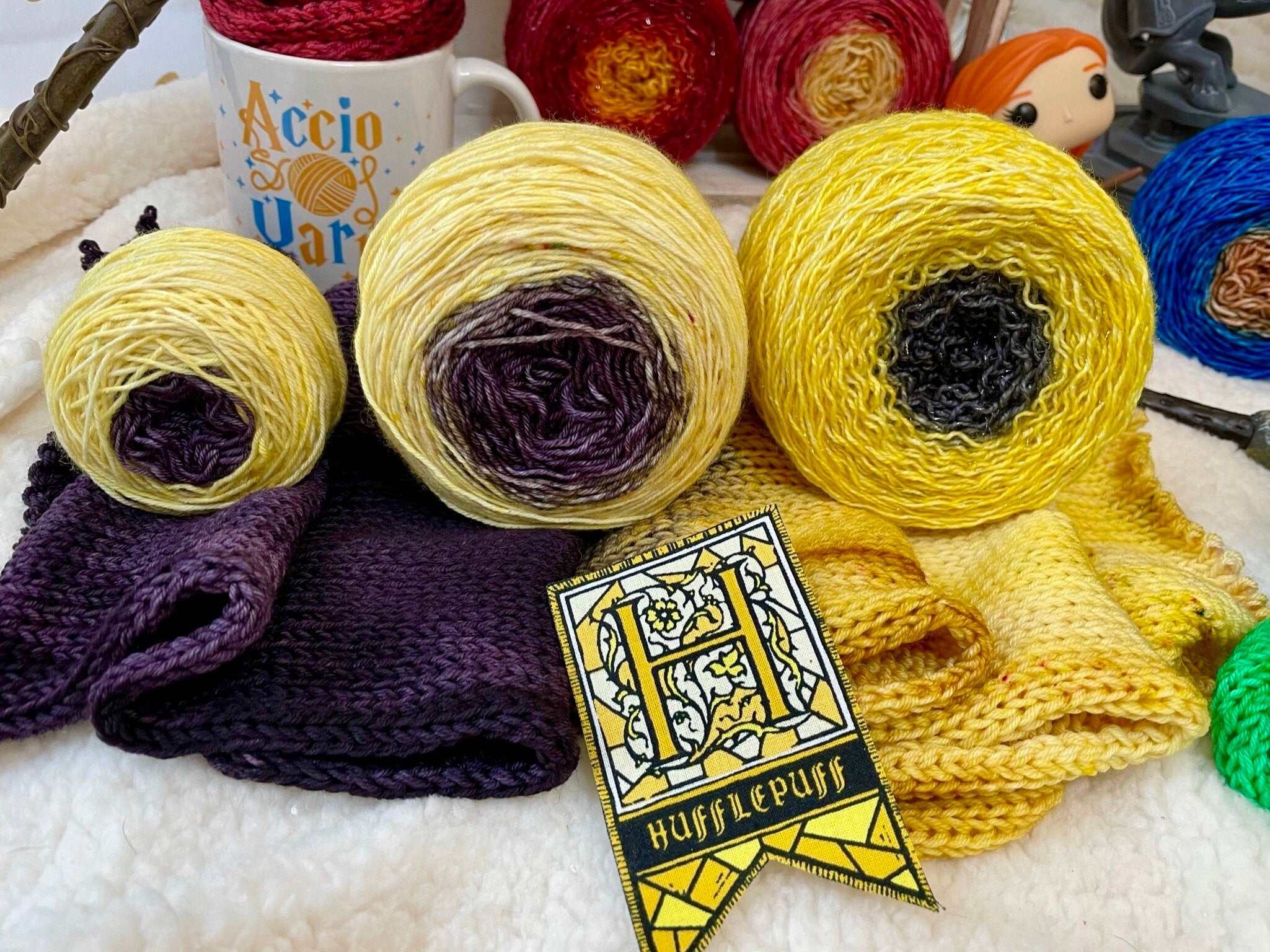 Hufflepuff Gradient | Weird Sisters Wool Emporium