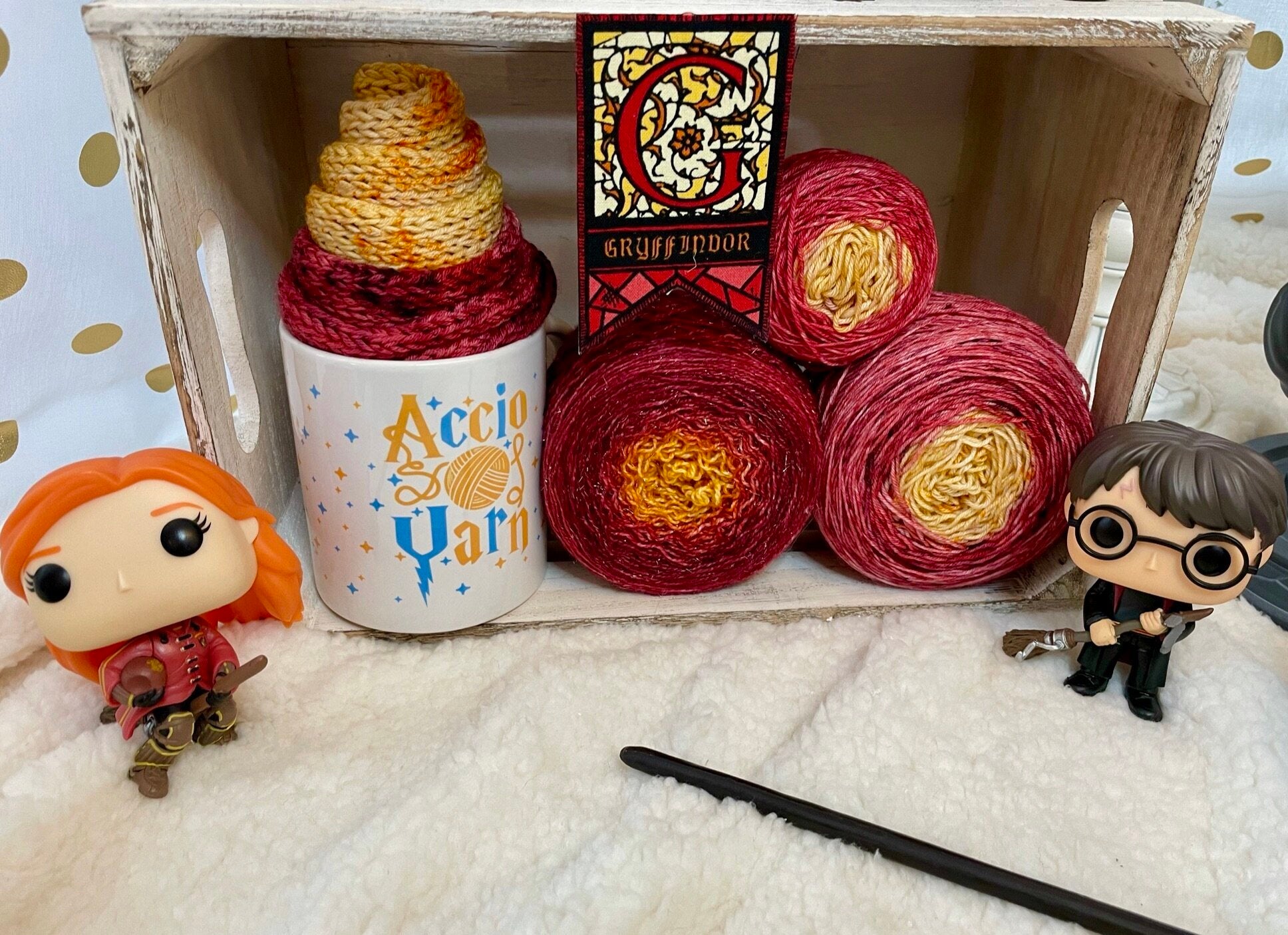 Gryffindor Gradient | Weird Sisters Wool Emporium