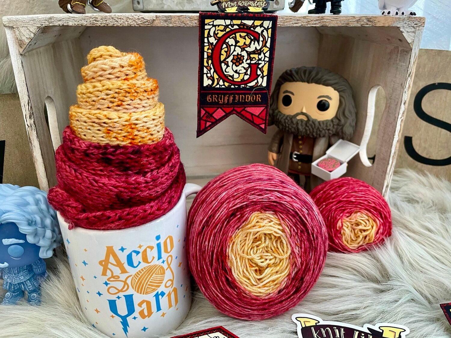 Gryffindor Gradient | Weird Sisters Wool Emporium