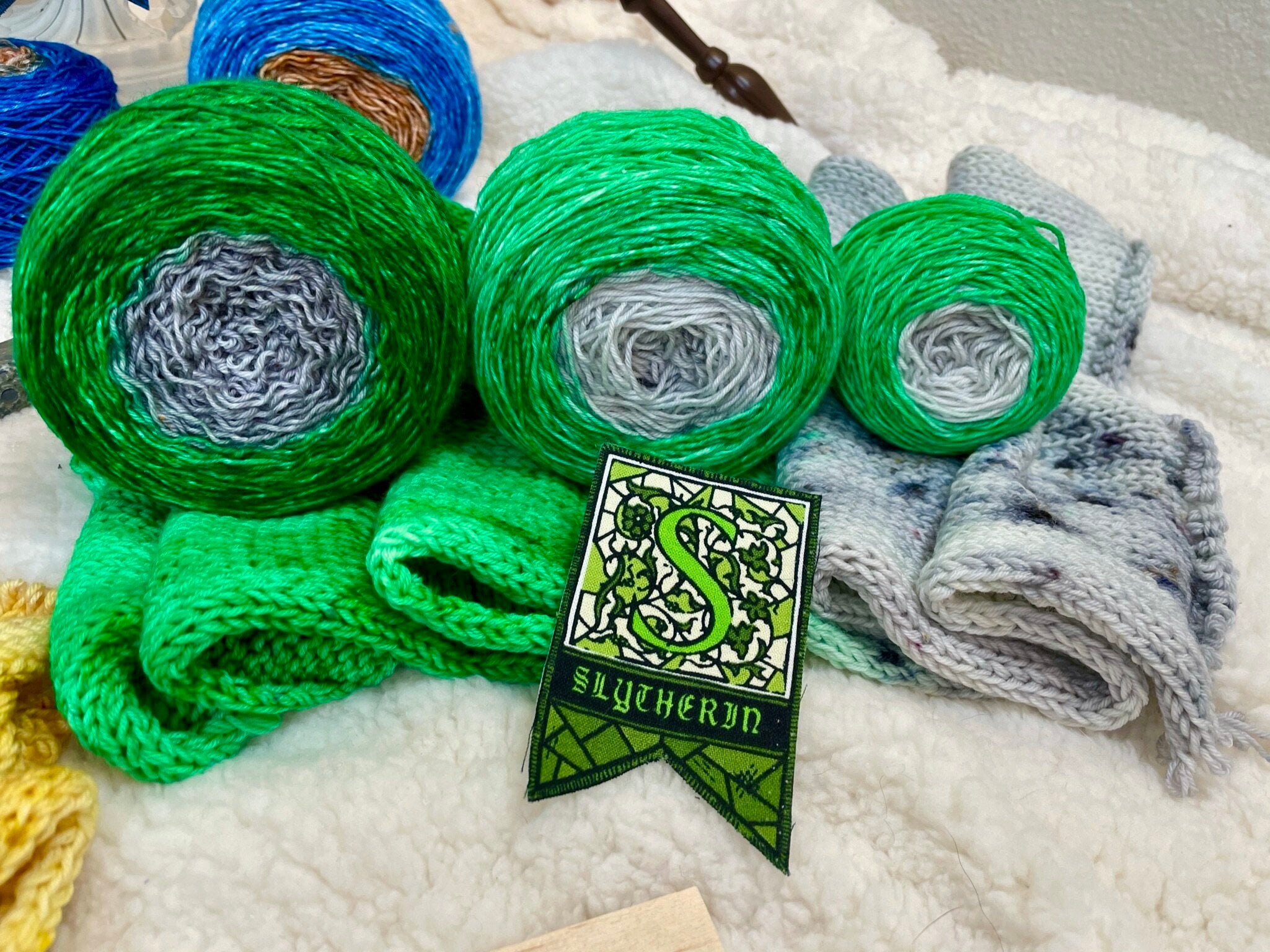 Slytherin Gradient | Weird Sisters Wool Emporium