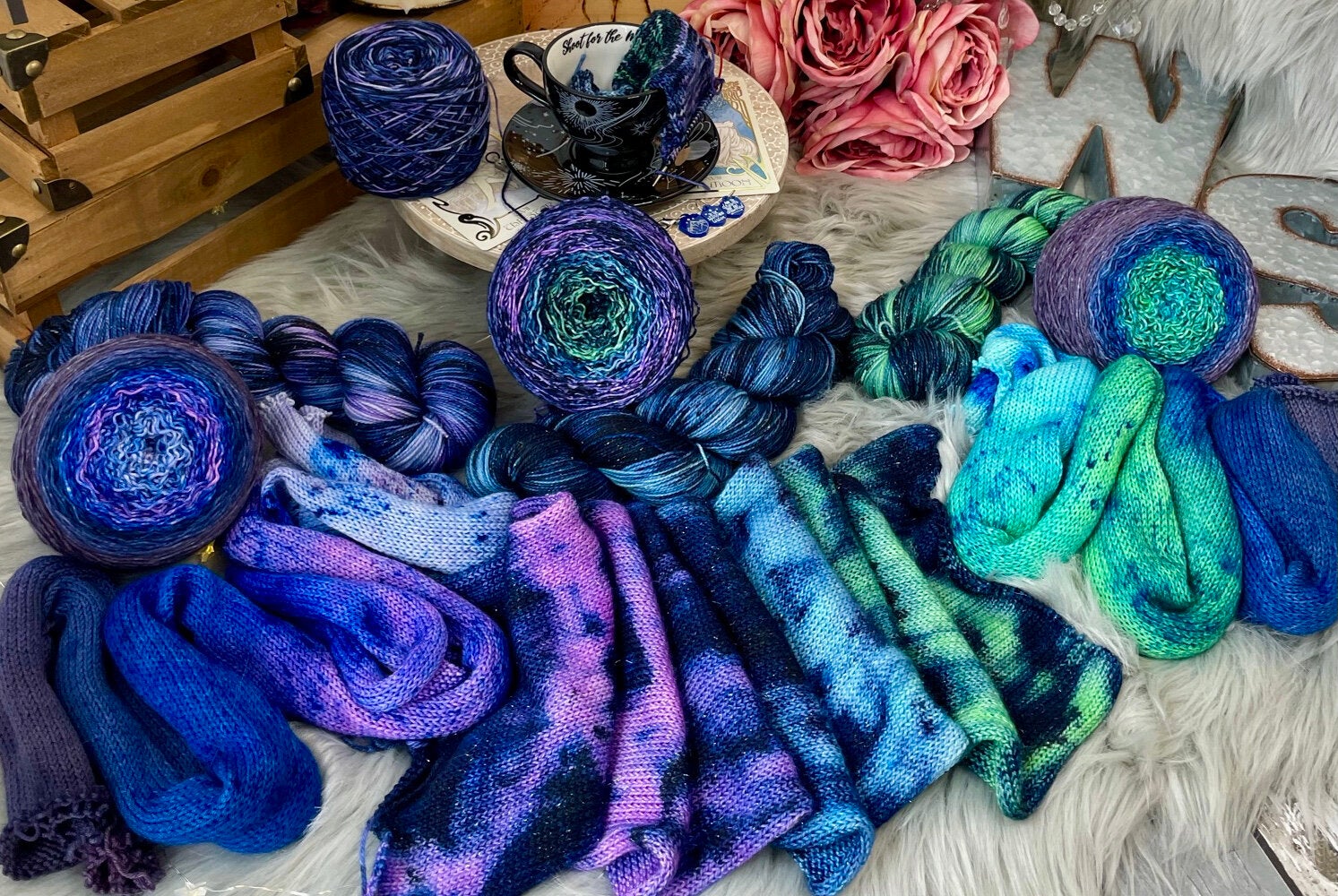 Starfall Gradient Acotar Tribute Weird Sisters Wool Emporium